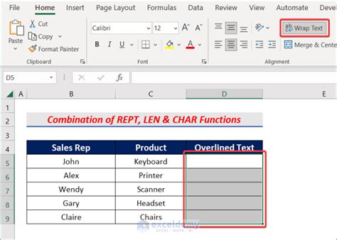 How To Overline Text In Excel Easy Ways ExcelDemy