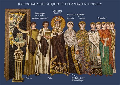Domvs Pvcelae Visita Virtual Mosaicos De Justiniano Y Teodora El