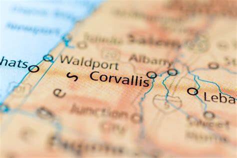 115 Corvallis Oregon Map Royalty Free Photos And Stock Images
