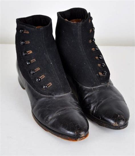 Victorian Era Dress Shoes Victorian Mens Shoes Vintage Mens Boots