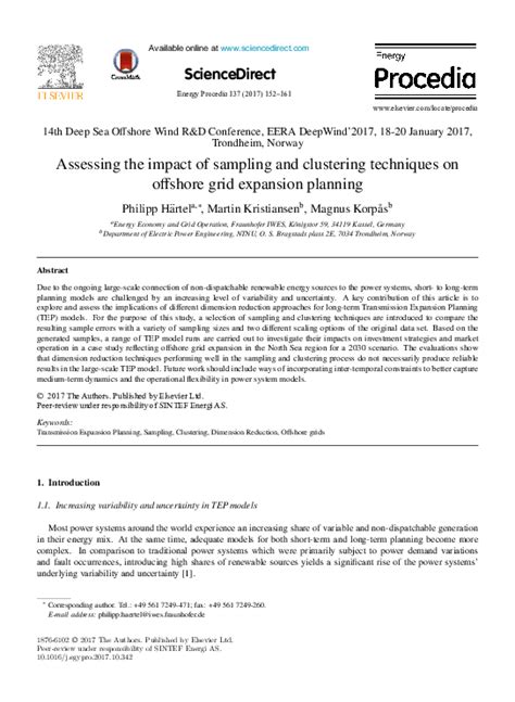 Pdf Assessing The Impact Of Sampling And Clustering Techniques On