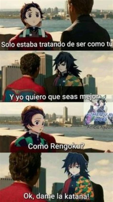 100 Ideas De Memes De Demon Slayer Series Anime En Español Animado