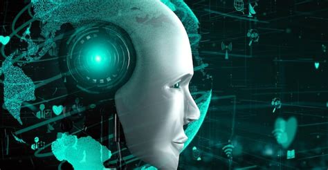 Premium Photo Internet Connection Controlled By Ai Robot Huminoid And