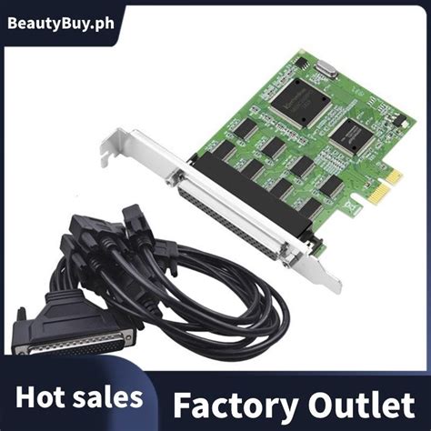 Pcie Serial Card PCI E X To RS Port DB Pin Port Expansion Card RS To PCIE