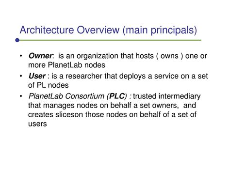 Ppt Global Overlay Network Planetlab Powerpoint Presentation Free