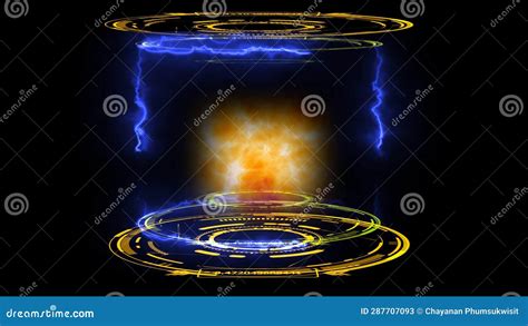 Nuclear Fusion Engine Simulation Of Atomic Collision To Begin Release Mass Power In Digital