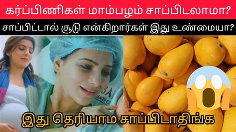 கர்ப்பிணிகள் மாம்பழம் சாப்பிட்டால் ஆபத்தா தெரிந்து கொள்ளுங்கள் Pregnancytips Youtube