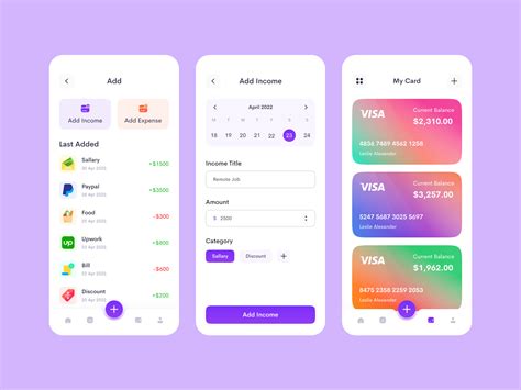 Expense Tracker Mobile App Behance Expense Tracker Mobile App Behance