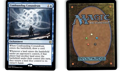 Mtg Zendikar Rising Confounding Conundrum Znr 053280 R Nmmt Ebay