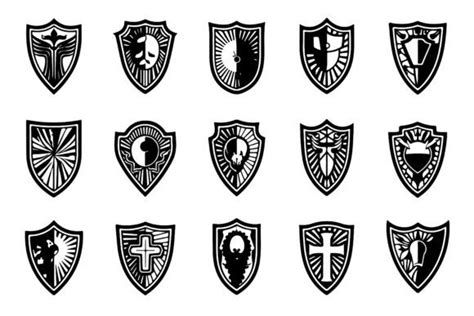Collection Of Versatile Shield Designs Graphic By Jesmindesigner Creative Fabrica
