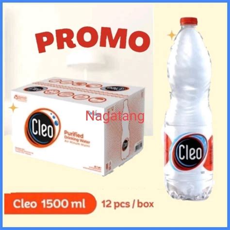 Jual Cleo Air Mineral 1500ml 1 Karton Isi 12 Botol Shopee Indonesia