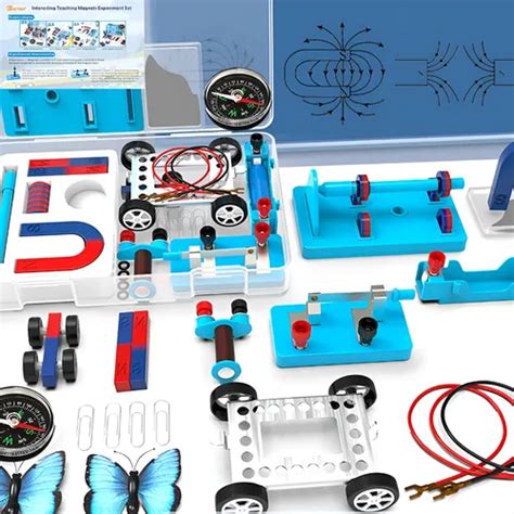 Juego De Imanes Y Kit De Herramientas Para Experimentos Stem Envío Gratis