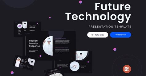 Future Technology Powerpoint Incl Robot And Futuristic Envato