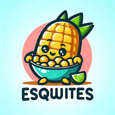 Esquites Logo Design Template Premium Ai Generated Image