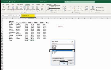 How To Create Name Range In Excel Earn And Excel