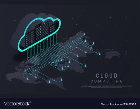 Cloud Computing Concept Royalty Free Vector Image