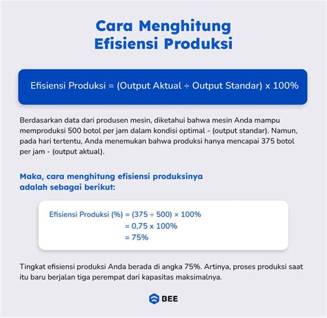 Rumus Efisiensi Produksi Cara Hitung Dan Tips Optimasinya