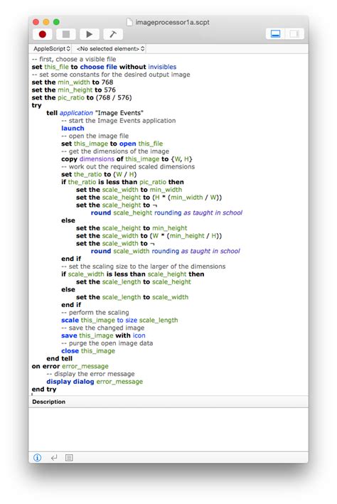 How To Use AppleScript To Automate Image Processing The Eclectic Light Company