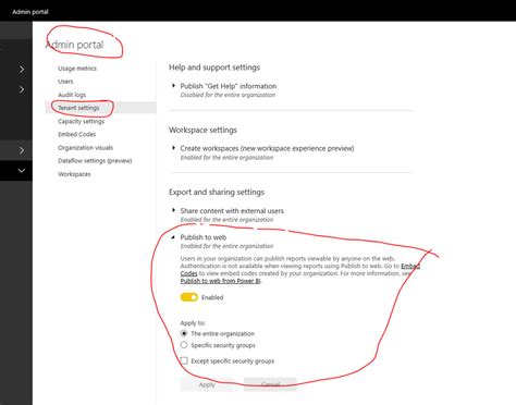 Solved How To Publish Web Report If No Admin Access Microsoft