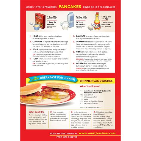 Aunt Jemima Box Pancake Mix Recipe Deporecipe Co