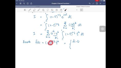Chapter 5 Bessel Functions Part 4 Youtube