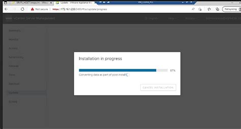 Vcenter Update Issue Virtualization Spiceworks Community