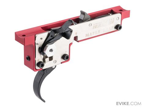 Maple Leaf Cnc Machined Steel Zero Trigger Box For Vsr 10 Airsoft