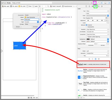 【swift】long Press Gesture Recognizerの使い方。部品の長押しを検知する。swift 21、xcode 7