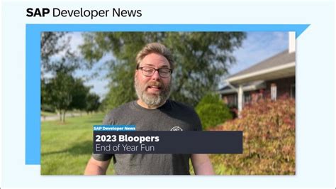 Thomas Jung On Linkedin Sap Developer News 2023 Bloopers