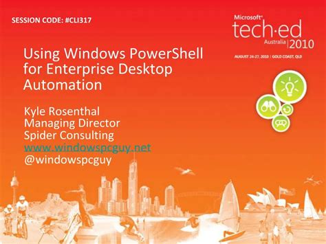 ppt using windows powershell for enterprise desktop automation
