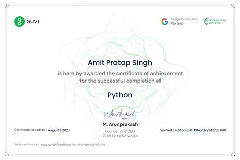 Hello Everyone Im Excited To Share That I Have Successfully Completed