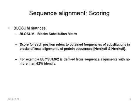 Sequence Alignment Abhishek Niroula Department Of Experimental Medical