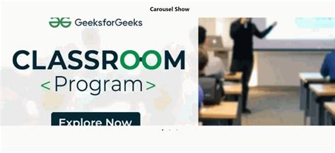 how to create a responsive carousel in react js geeksforgeeks