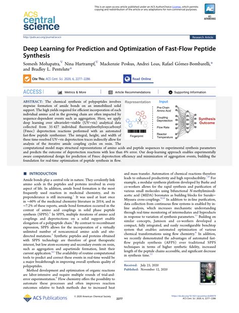 Pdf Deep Learning For Prediction And Optimization Of Fast Flow