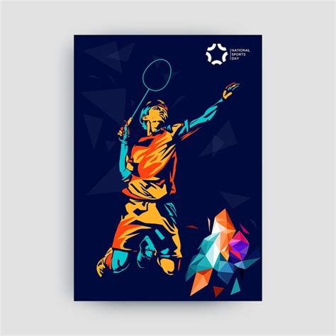 배드민턴 포스터 벡터 Freepik에서 무료 고품질 벡터를 다운로드하세요 Freepik