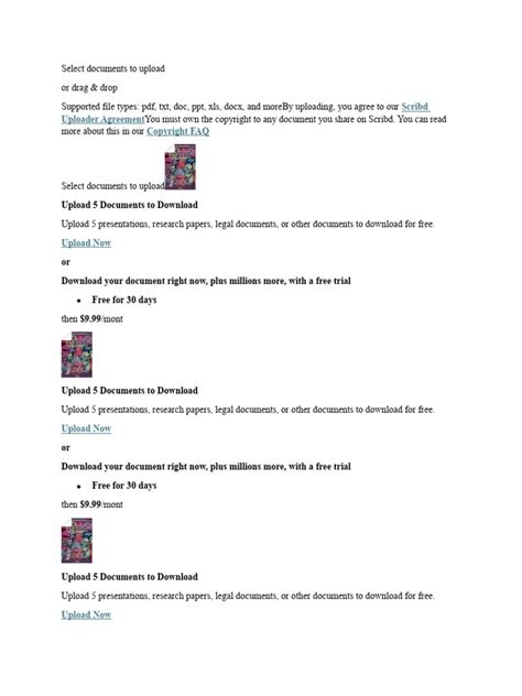 Scribd Uploader Agreement Pdf Scribd Download