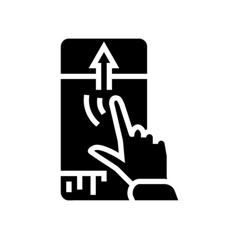 Scroll Hijacking Ux Ui Design Glyph Icon Vector Illustration Vector Art At Vecteezy
