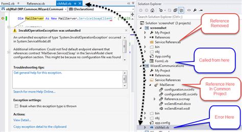 C How To Bypass Net Dll Service Reference Requirement Stack Overflow
