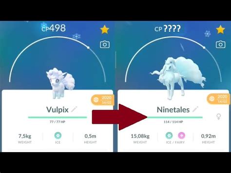Vulpix Pokemon Evolution Chart