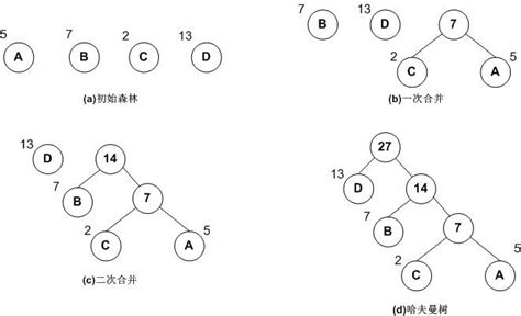 数据结构—哈夫曼树与哈夫曼编码 csdn博客