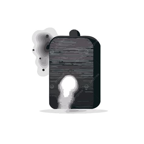 연기가 나오는 블랙박스 벡터 흰색 배경에 김이 나는 단순한 검은색 아이콘 그림자 없음 작은 프레임 중앙 Png 일러스트 및 벡터 에 대한 무료 다운로드 Pngtree