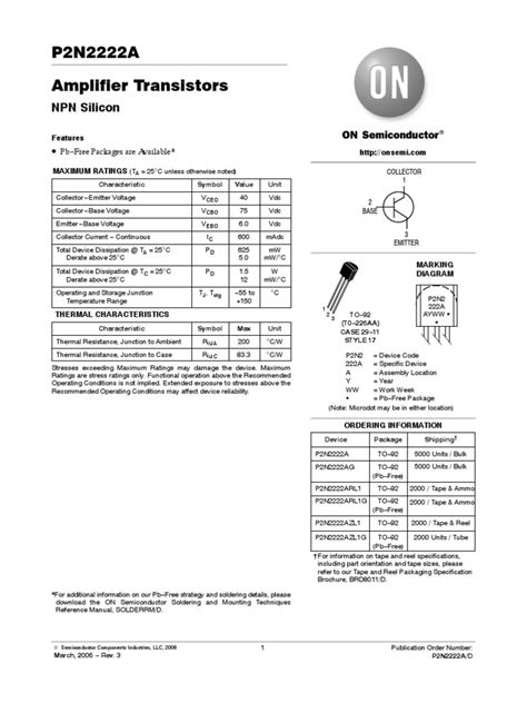 P2n2222a Transistor Amplifier