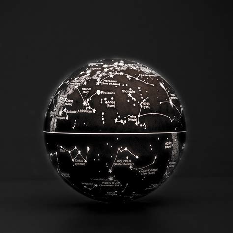 Revolving Night Sky Light Up Constellation Globe