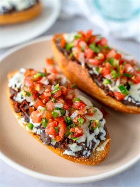 Mexican Molletes Thai Caliente
