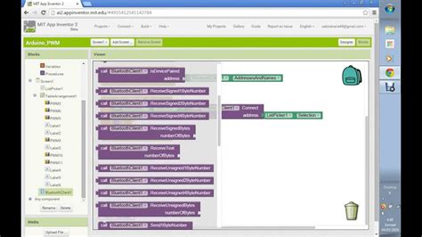 Mit App Inventor Control Multiple Arduinos Pwm Pins Youtube