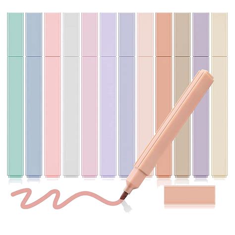 Aesthetic Highlighters Cute Assorted Colors Bible Highlighters And Pens