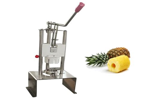 Industrial Pineapple Coring Peeling Machine