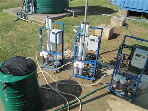 10 Ro Membrane Test Rigs Operating In Parallel Download Scientific