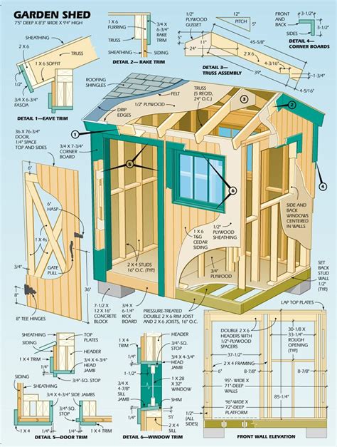 Diy Shed Plans And Blueprints Build Your Own Garden Shed Diy Shed