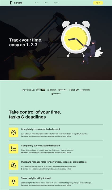 Bootstrap Parallax Scrolling Template